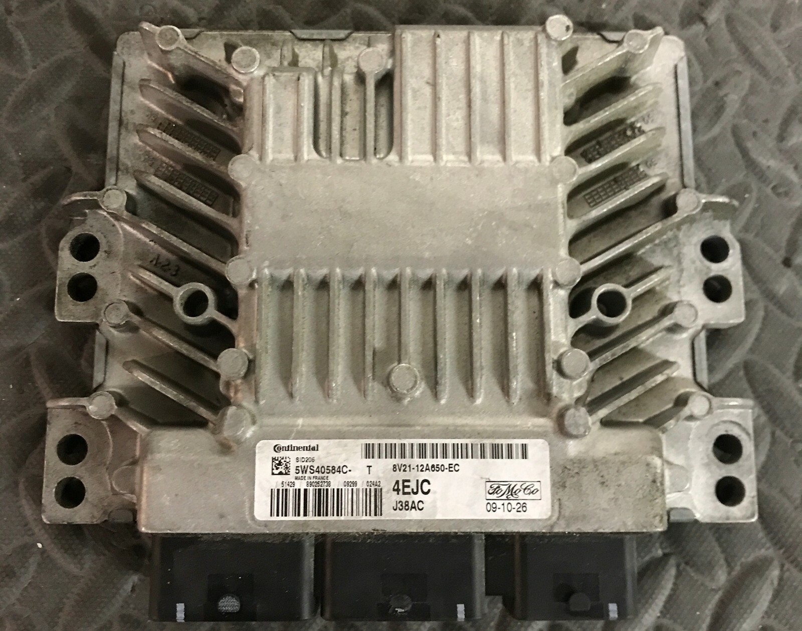 Calculateur moteur FORD SID206 5WS40584C-T 8V21-12A650-EC 4EJC J38AC | eBay