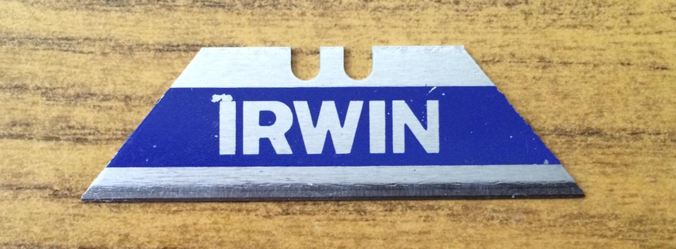 IRWIN Industrial 2084100 5 Pack Bi-Metal BLUE BLADE Utility Blades | eBay