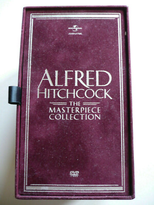 ALFRED HITCHCOCK, The Masterpiece Collection, Box Set DELUXE 4 DVD SET ...