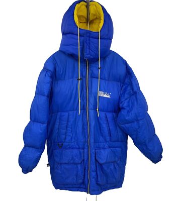 Vintage First Down Puffer Jacket Mens Small Goose Down Reversible ...