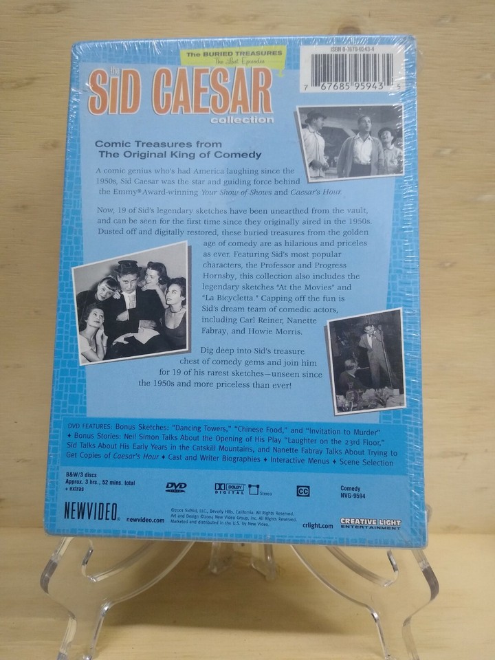 The Sid Caesar Collection - The Buried Treasures 3 Disc | eBay