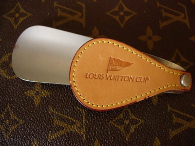 Ultra RARE Vintage LOUIS VUITTON CUP Shoe Horn Wardrobe Trunk Accessory ...