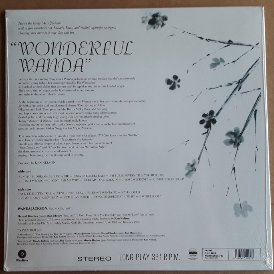 Wanda Jackson sings Wonderful Wanda 2015 Vinyl Lp 180 gram SEALED | eBay