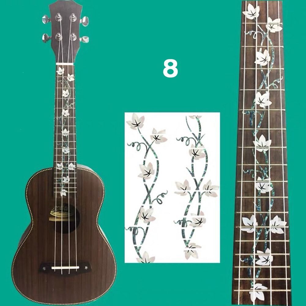 Fretboard Sticker Cross Inlay Decals Ultra Thin Stickers Guitarra ...