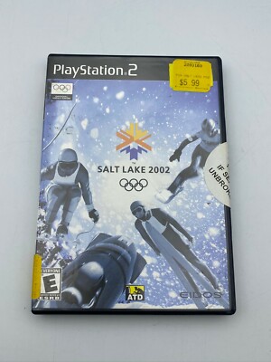 Salt Lake 2002 Sony PlayStation 2 2002 Disc Case Video Game Tested PS2 ...
