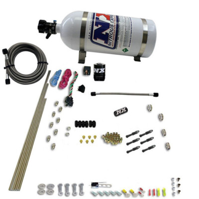 93066-15 Nitrous Express 6-Cyl Dry Direct Port Nitrous System - 15 lb ...