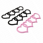 For Audi Sport Car Trunk Lid Love Heart Rings Badge Logo Emblem | Pink ...