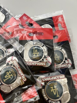 Los Angeles Dodgers Pins Special Edition 2020 World Series Champion ...