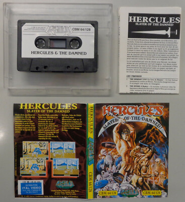 Console Game Play Gioco CBM C64 Commodore 64 /128 Cassetta Gremlin ...