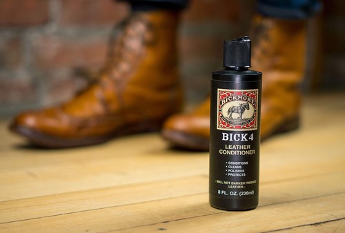 Bick 4 Leather Conditioner and Leather Cleaner 8 oz - Will Not Darken ...