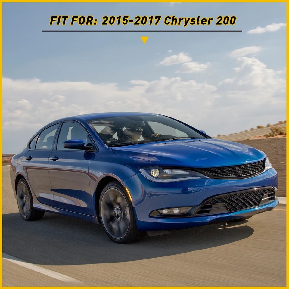 Front Left & Amber Right Smoke LED Side Marker Light Fits 2015-2017 ...