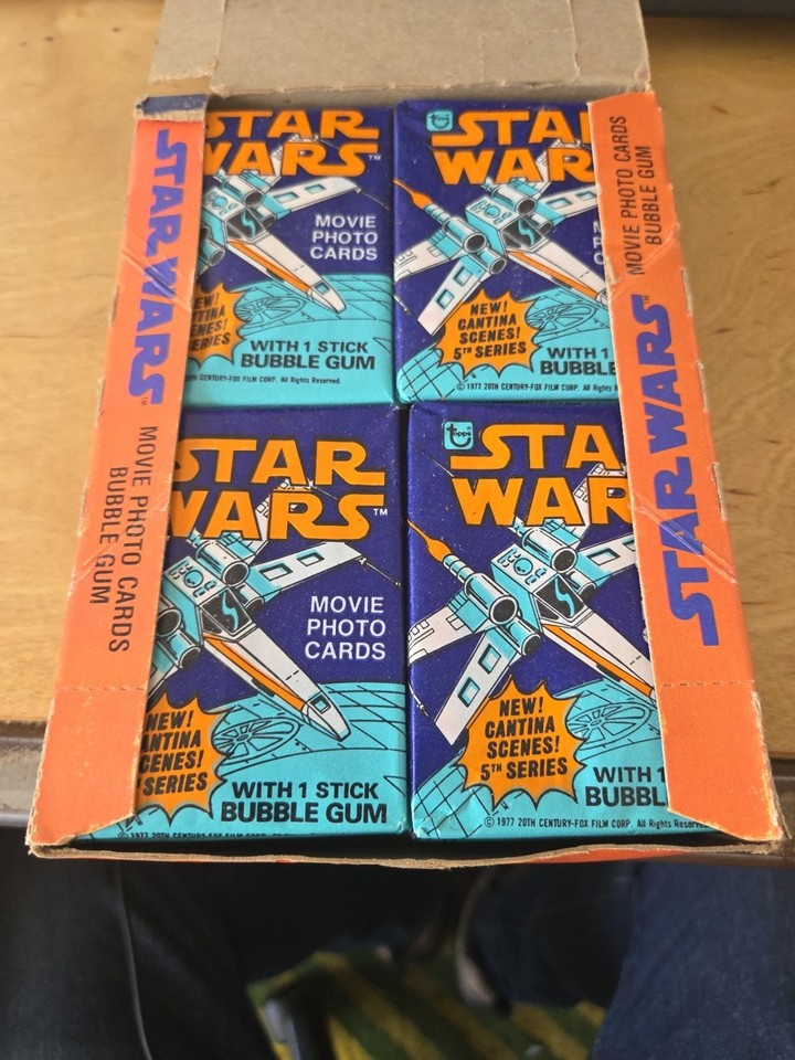 1978 TOPPS STAR WARS SERIES 5 Full Wax Box 36 Packs | eBay