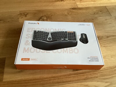 Brand New ProtoArc EKM01 Ergonomic Wireless Keyboard and Mouse | eBay.de