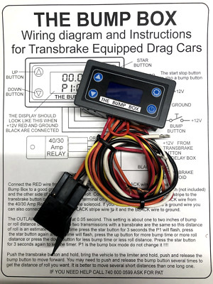 The Bump Box for Transbrake, Turbos, Nitrous, Superchargers, Staging ...