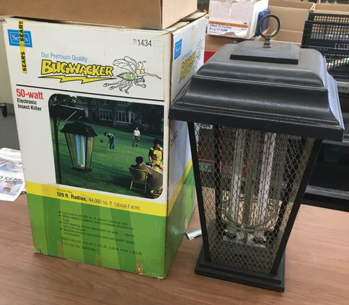 VTG Sears Craftsman Bug Wacker Mosquito Zapper Light Lamp Rare 711434 ...