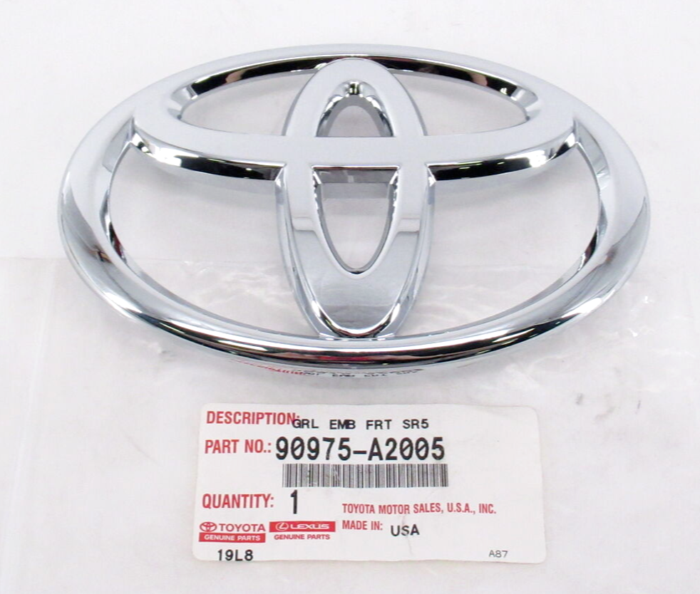 Genuine OEM Toyota 90975-A2005 Front Grille Emblem Badge 2014-2025 ...