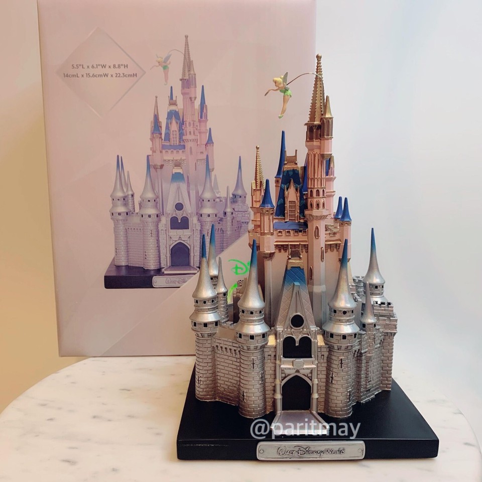 Disney Parks Cinderella Castle Figurine – Walt Disney World – Disney100 ...
