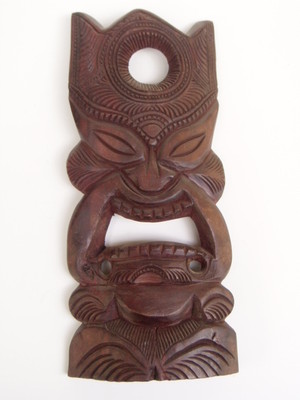 TONGAN MASK - 395mm high - Angry face | eBay Australia