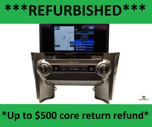 86130-60761 100255 Lexus GX460 radio Gracenote navigation REFURBISHED ...