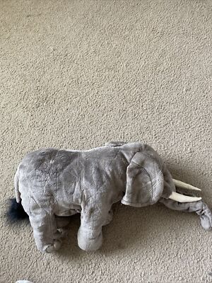 Folkmanis Elephant Large 20" Puppet Movable Mouth /Trunk Interactive ...