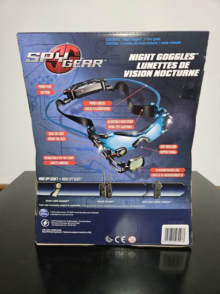 Spy Gear Night Vision Goggles Secret Agent Toy Glasses - BRAND NEW | eBay