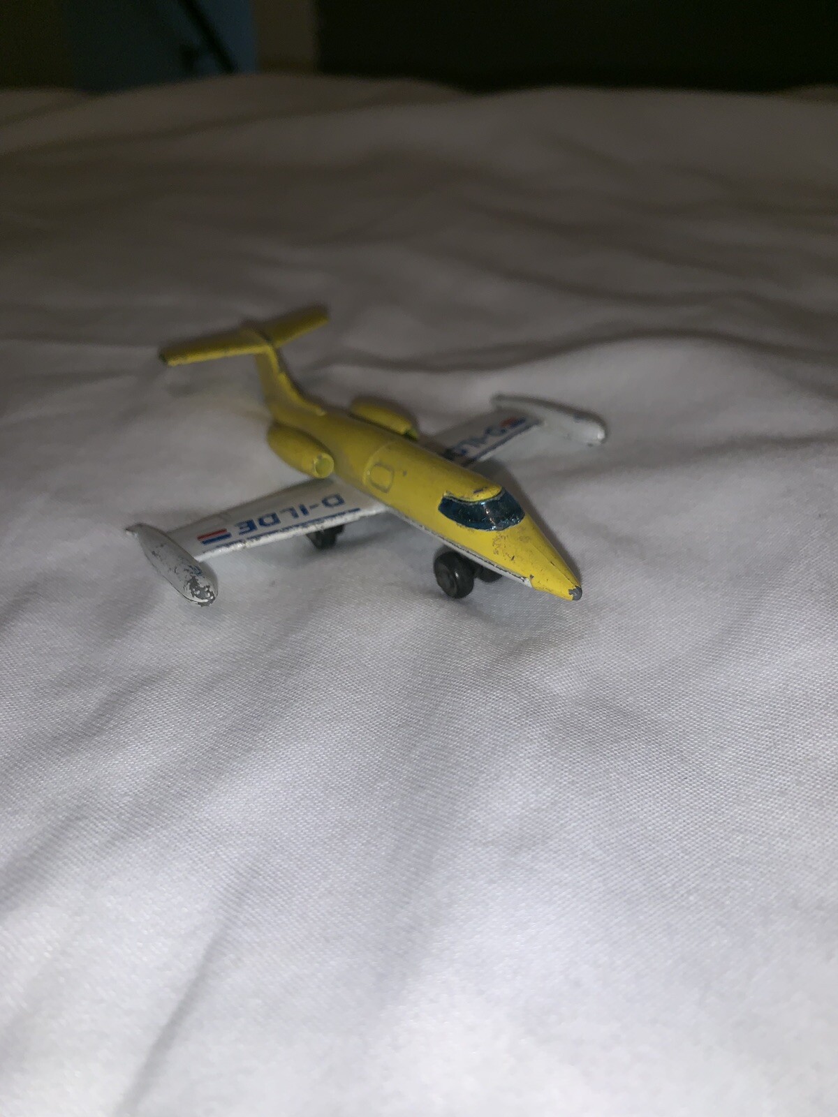 1973 Lesney Matchbox SBI Learjet Made in England Toy Die Cast Airplane ...