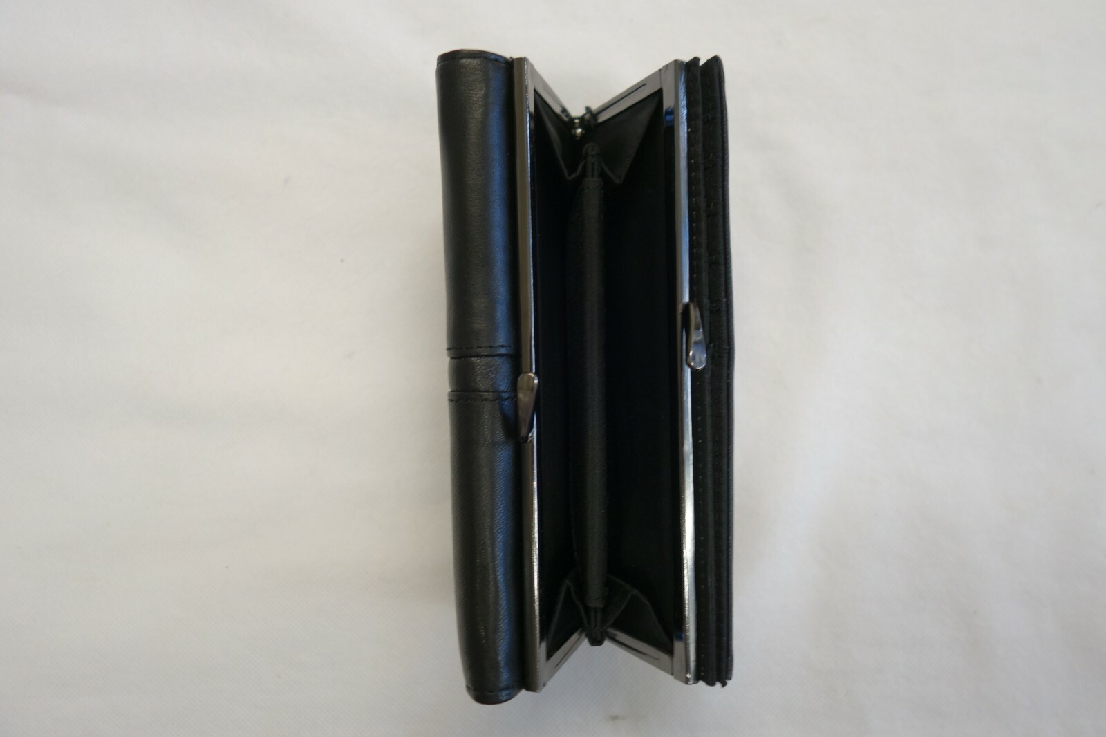 Ladies Leather Purse Wallet Black Extra Large Size | eBay UK