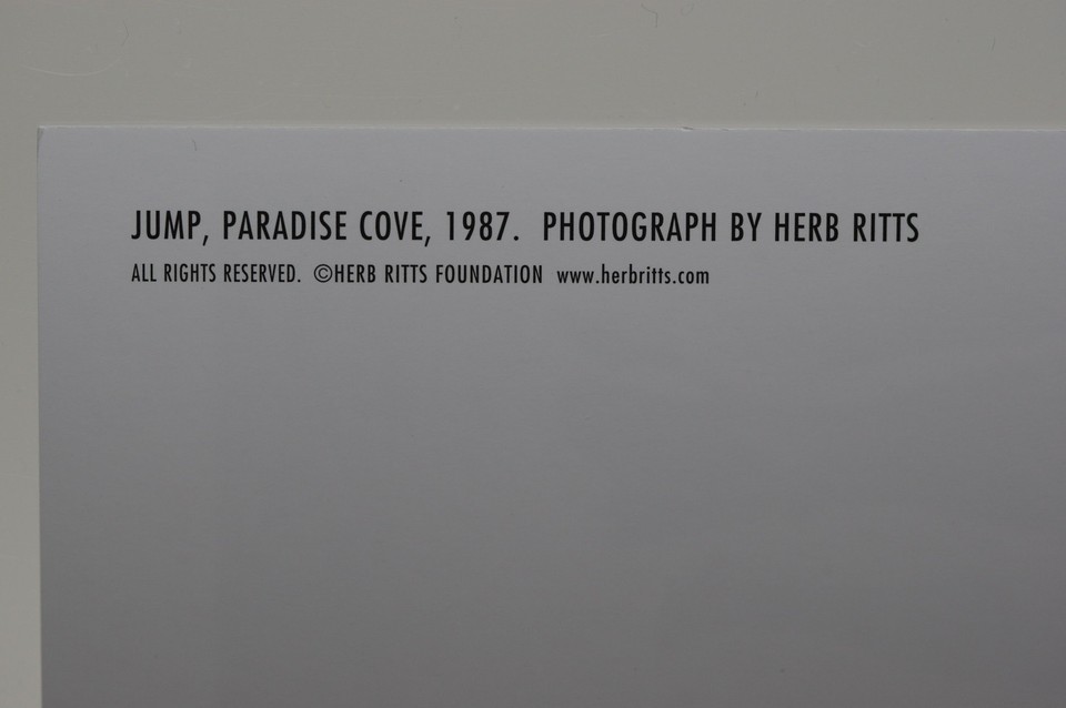 HERB RITTS : "JUMP" Kunst-Postkarte | eBay
