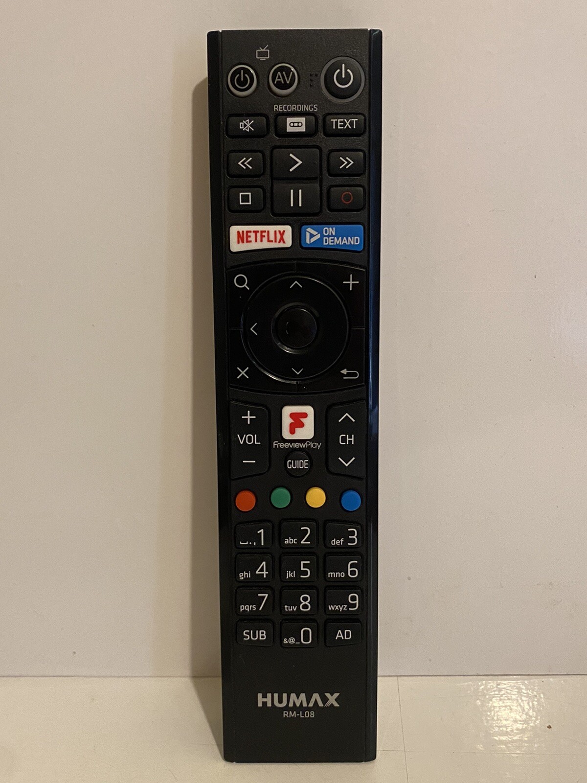 Humax FVP-4000T 500GB Freeview Play TV Recorder - With Remote Control ...