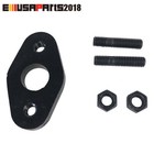 New Oxygen Sensor Install Kit Black Mild Steel Flange& M6 x 1.25 Studs ...