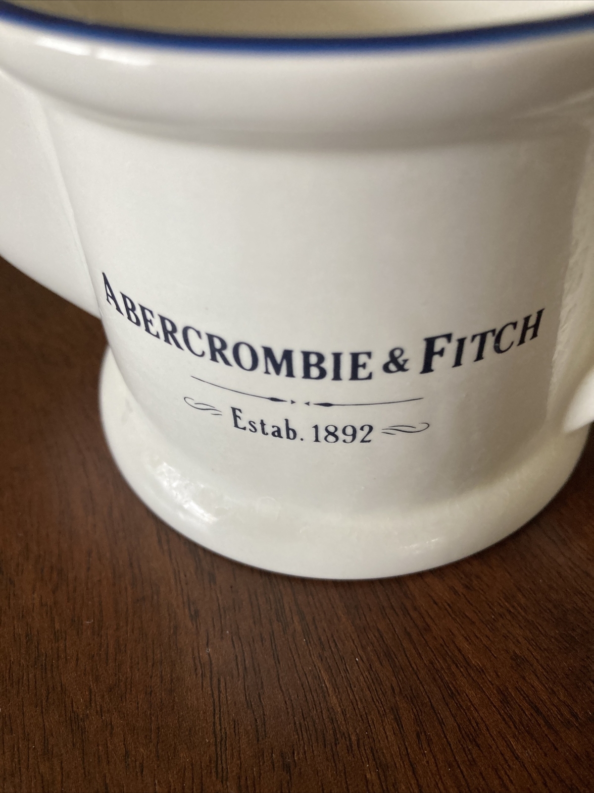 Abercrombie and Fitch Vintage Prinknash Pottery Mug White preowned EUC ...