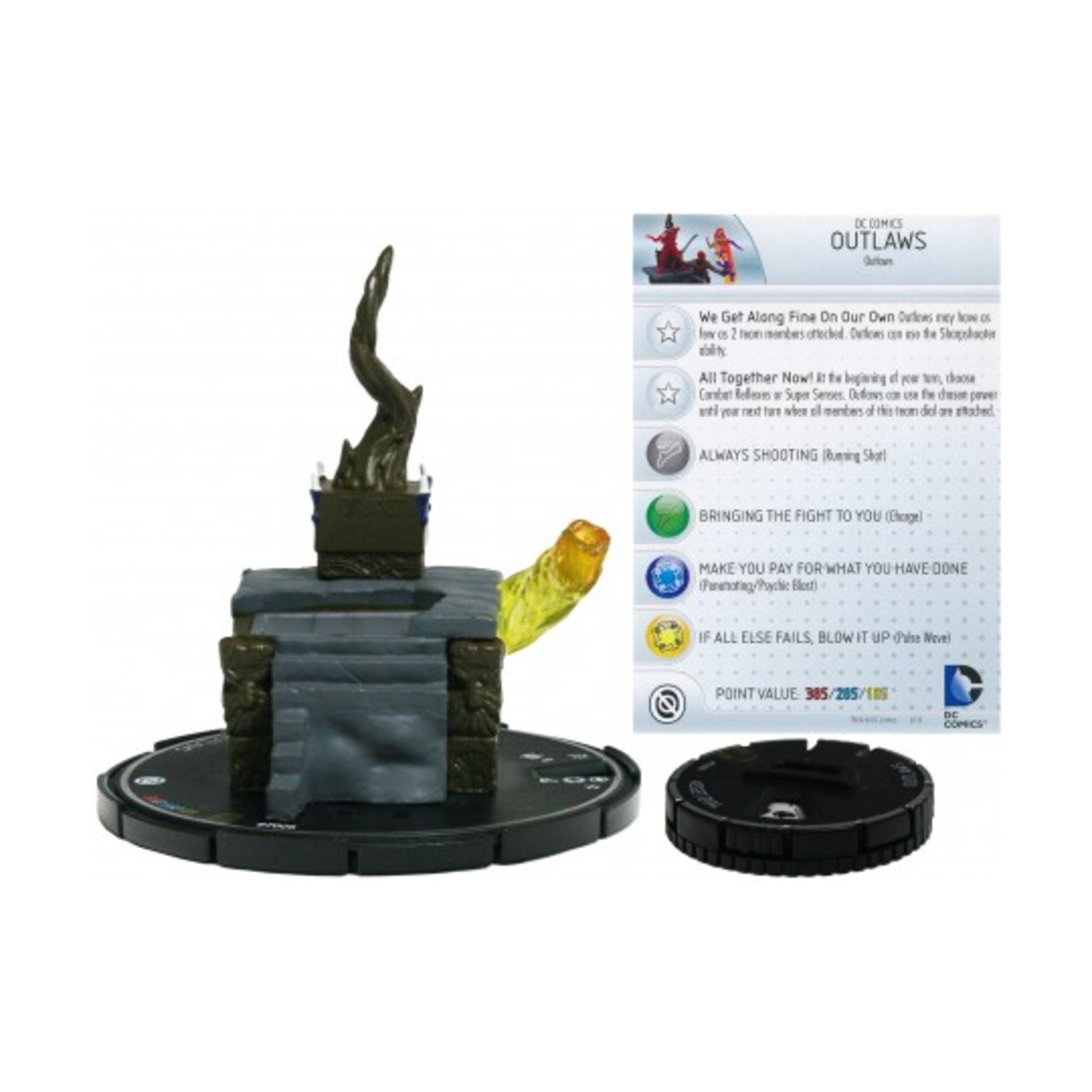 WizKids DC Heroclix Teen Titans Team Base - Outlaws NM | eBay