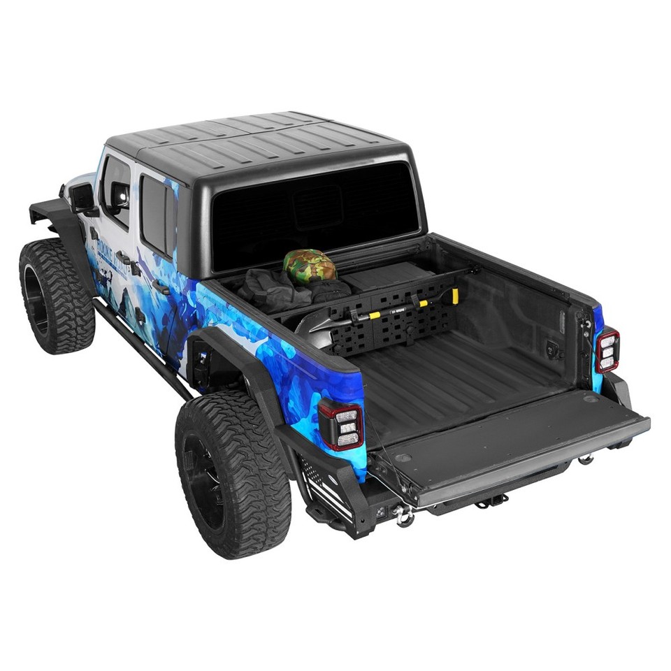 Front Bed Molle Panel Truck Bed Molle Panel Head Fit Jeep Gladiator JT ...