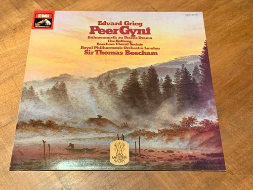 Grieg Peer Gynt Incidental Music BEECHAM ILSE HOLLWEG EMI LP MINT | eBay