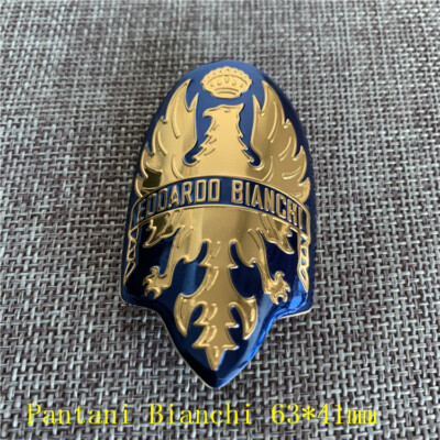 2pcs pantani bianchi Vintage Bicycle Head Badge Tag Bike Emblem Decals ...
