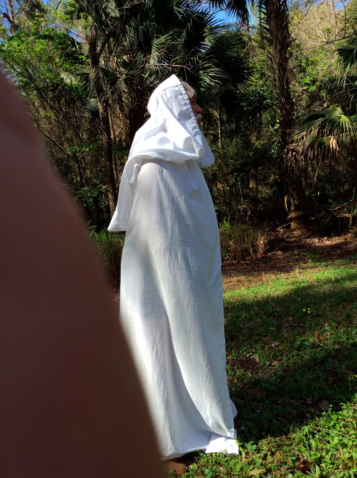 Gandalf Cape hood Wizard Hero Costumes Witch Mage Convention Handmade ...