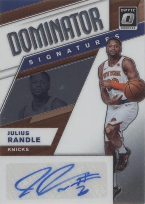 2019-20 Panini Donruss Optic - Dominator Signatures Julius Randle #DS ...