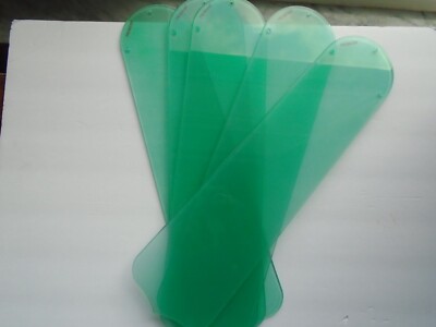 HAMPTON BAY 52'' CEILING FAN REPLACEMENT PLASTIC PADDLES GREEN RETRO | eBay