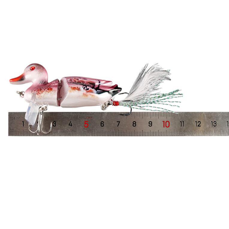 3D Topwater Suicide Duck Wakebait Bass Muskie Pike Fishing Lure - 4 ...