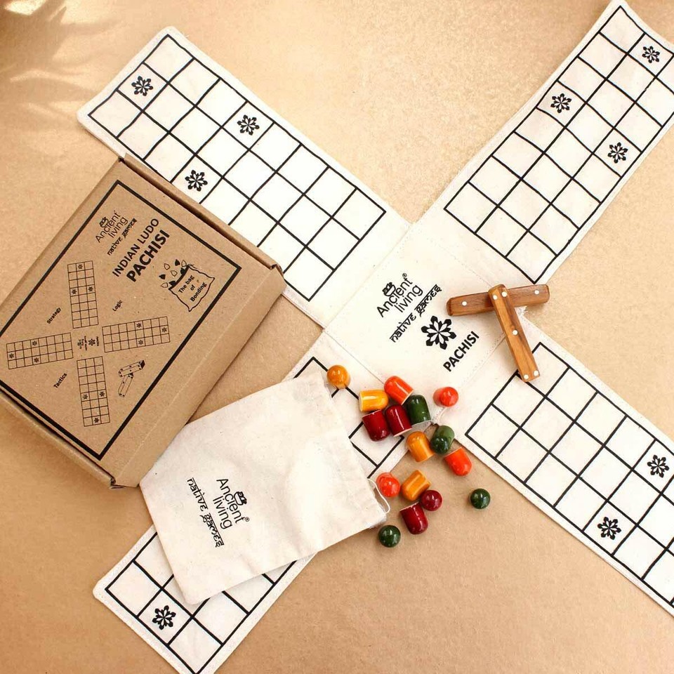 Ancient Living Pachisi / Ludo / Indian Ludo / chausar / Indian Dice ...