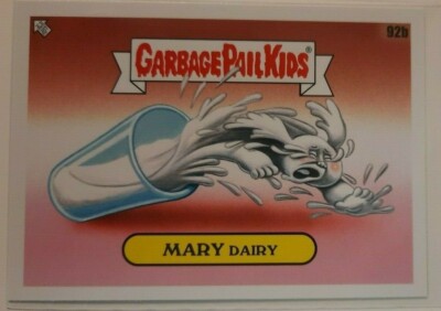 2021 Topps Garbage Pail Kids GPK Food Fight MARY DAIRY Card #92b | eBay