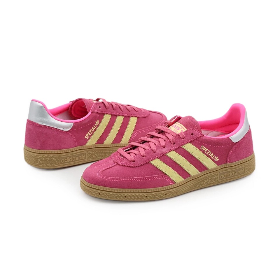 JI1407 adidas Originals Handball Spezial Lucid Pink Almost Yellow Silve ...