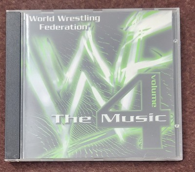 WWE WWF THE MUSIC CD 1999 ATTITUDE ERA THEME SONGS ENTRANCE VOLUME 4 ...