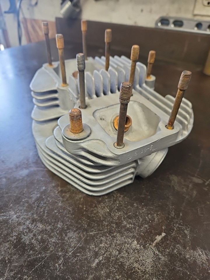 Harley Shovelhead Front Cylinder Head 74" Oem | eBay