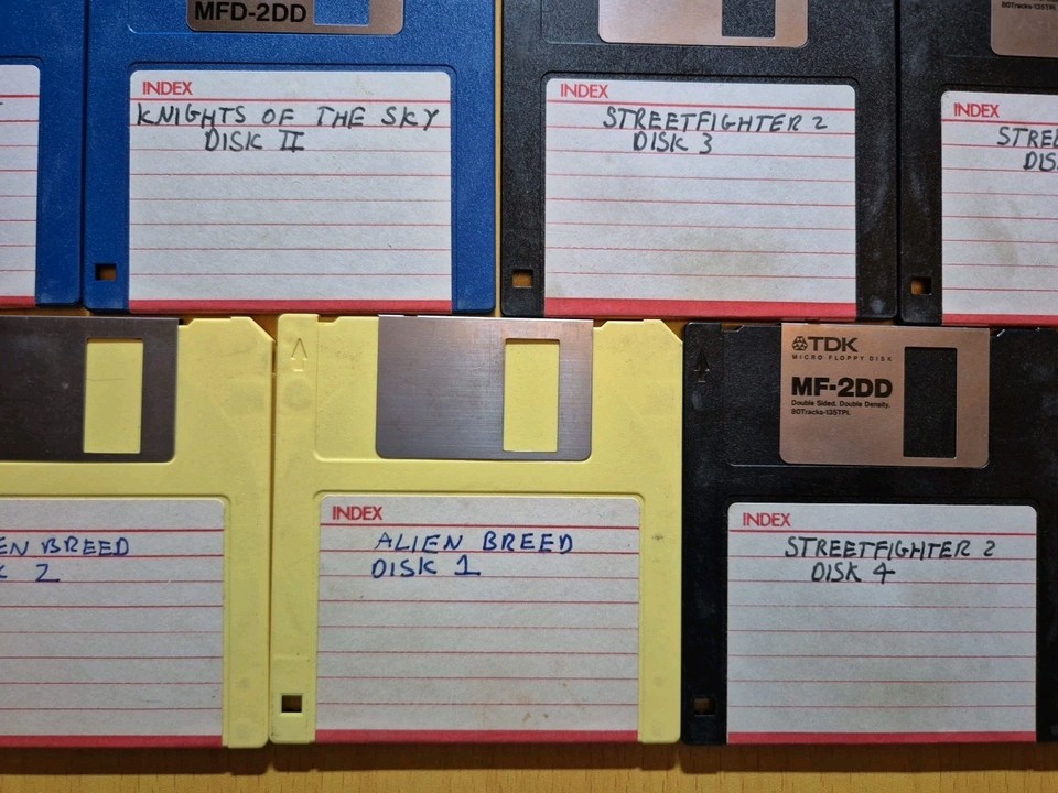 Mix Joblot Of Vintage AMIGA - 2DD Floppy Disks - Untested | eBay UK