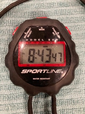 Stopwatch Sportline 228 Sports Clock Extra Large Display | eBay