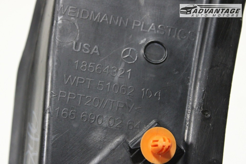 2017-2019 MERCEDES GLS450 X166 REAR RIGHT QUARTER D PILLAR LOWER TRIM ...