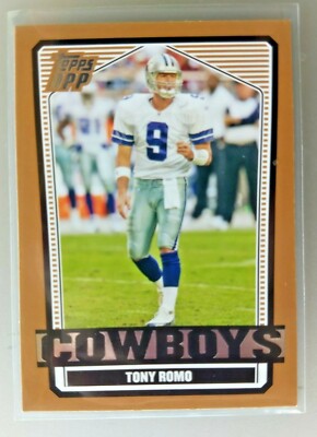 2007 TOPPS TONY ROMO BRONZE DPP CARD #57 NR-MINT DALLAS COWBOYS | eBay