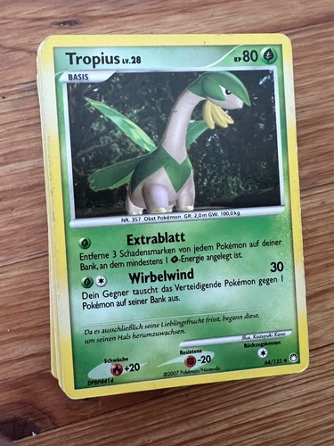 Pokemon Karte - Tropius LV. 28 - 64/123 - Deutsch 2007 | eBay