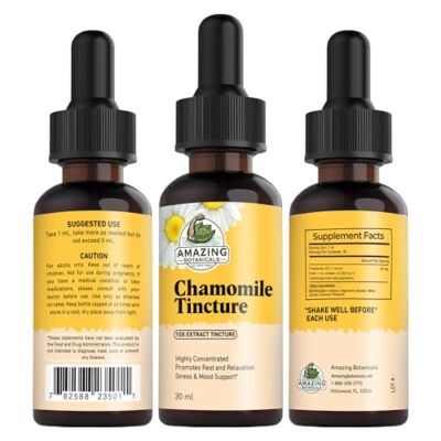Amazing Botanicals Chamomile 10X Extract Tincture 30,000 mg - 30ml | eBay